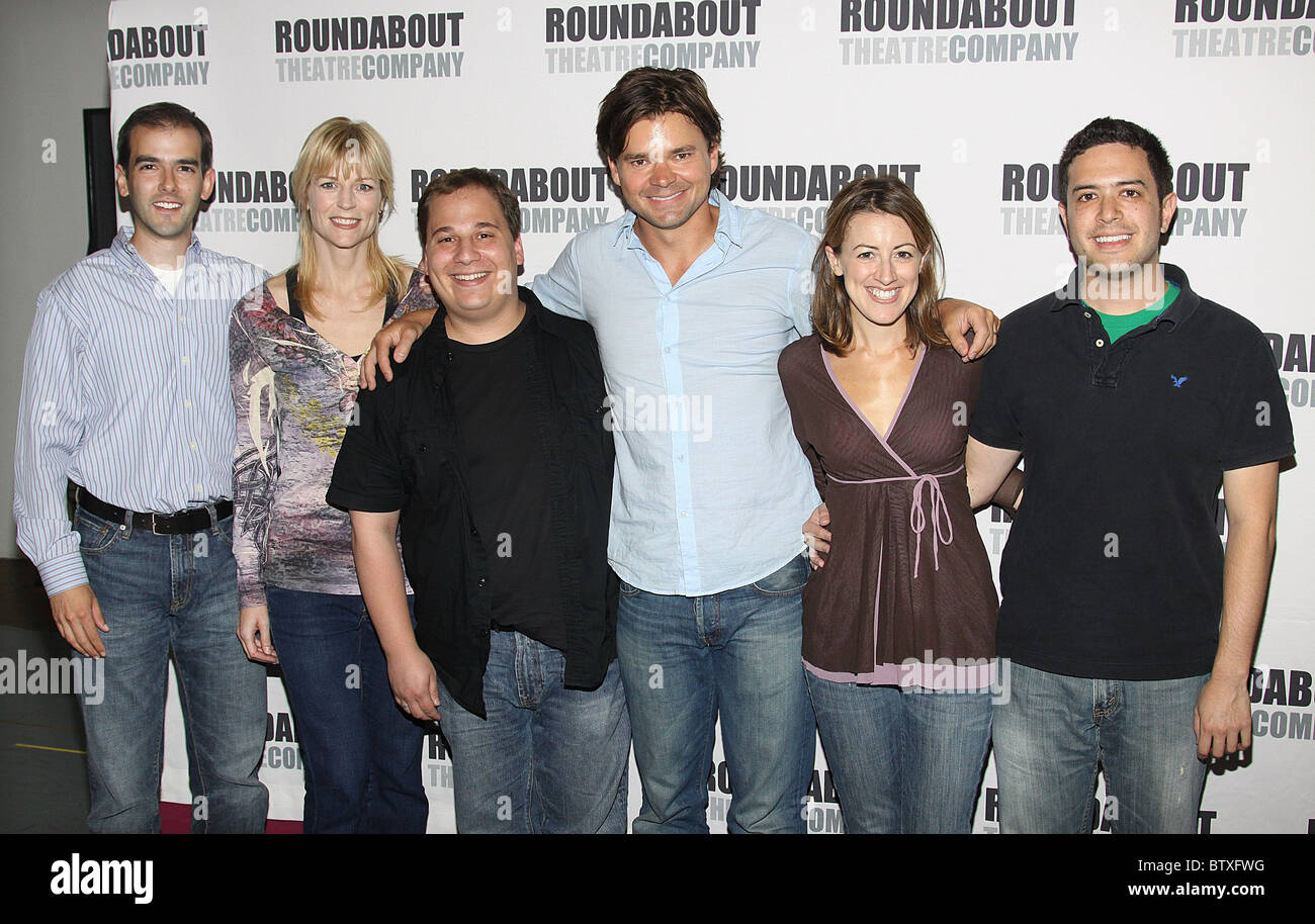 ORDINARY DAYS Broadway Cast Photo Op Stock Photo - Alamy