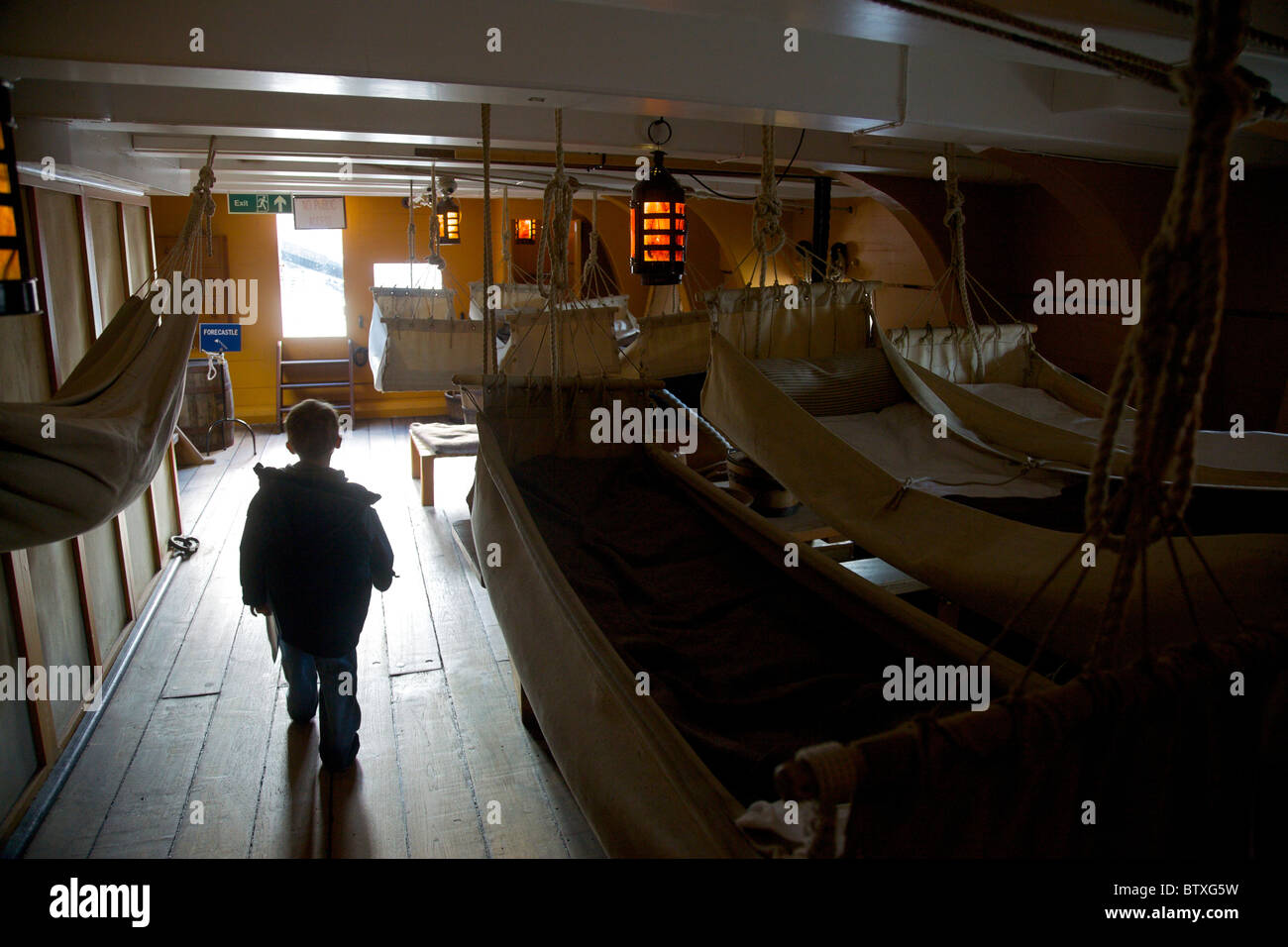 On deck hms victory hi-res stock photography and images - Alamy