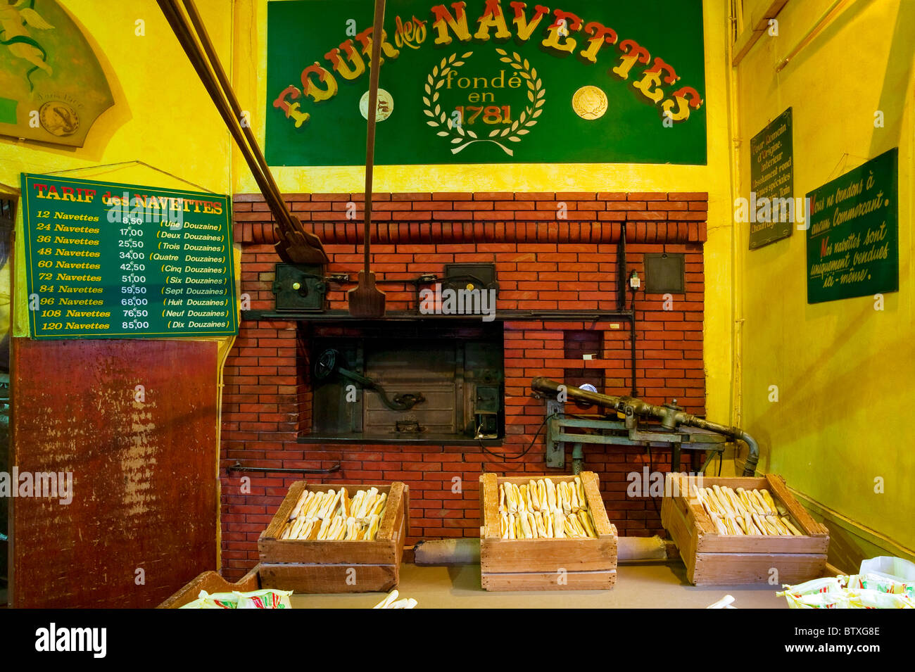 TRADITIONAL PASTRY, THE NAVETTE, MARSEILLE, PROVENCE, FRANCE Stock ...