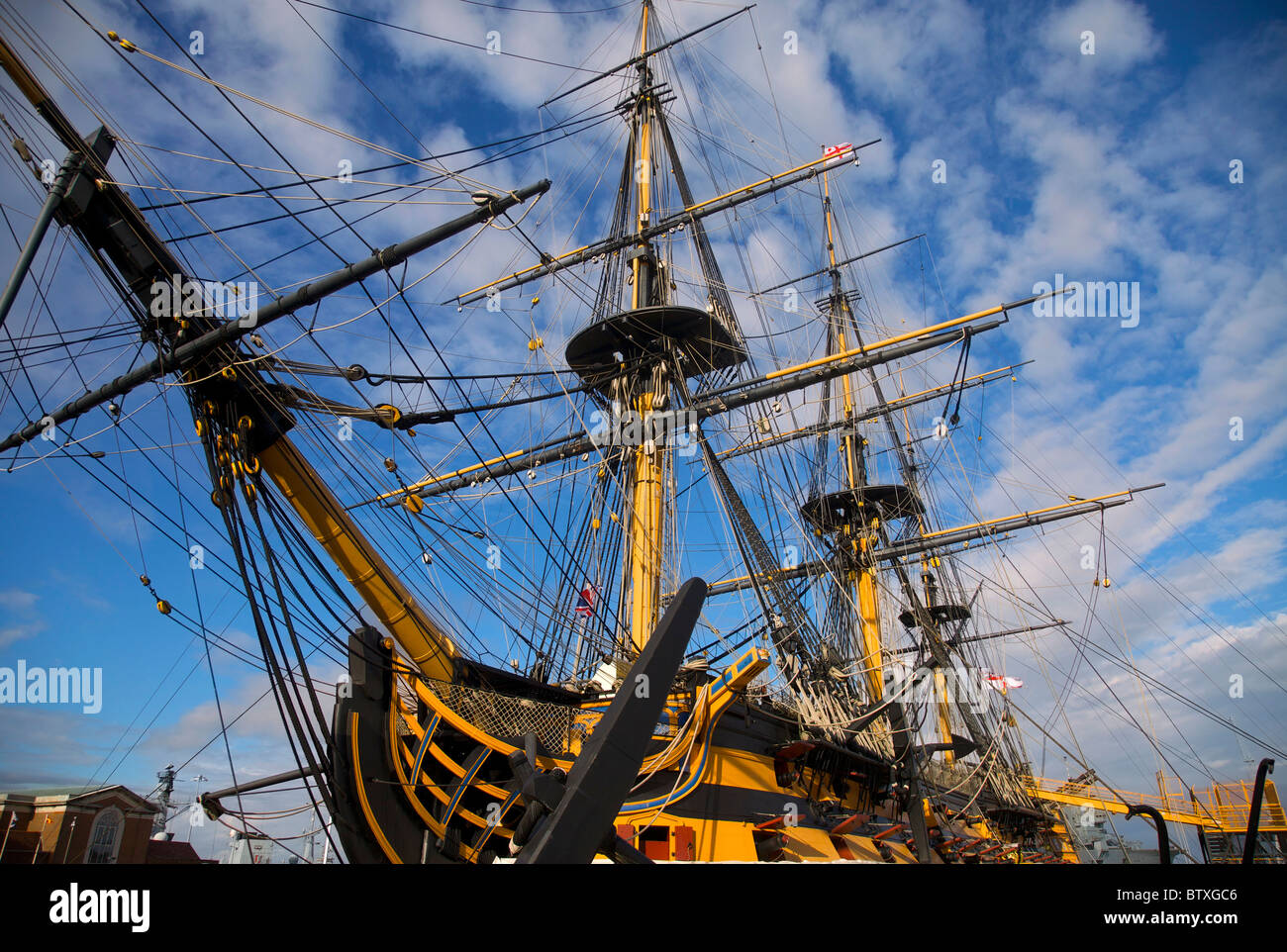HMS Victory Admiral Horatio Nelson's flagship at The Battle of ...