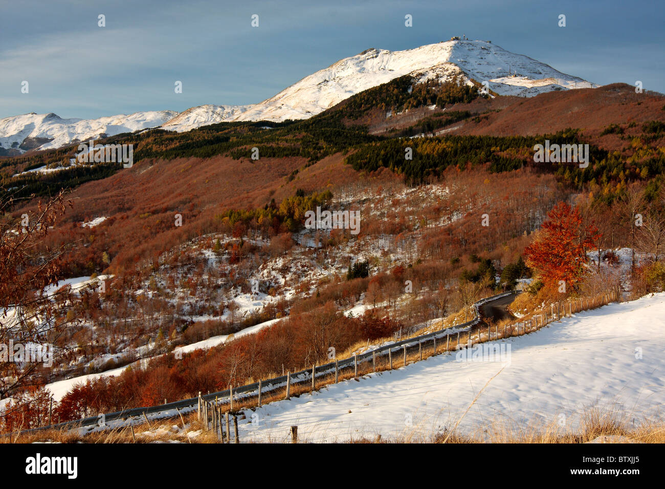 Autumn on the Appennini Modena Italy Stock Photo - Alamy