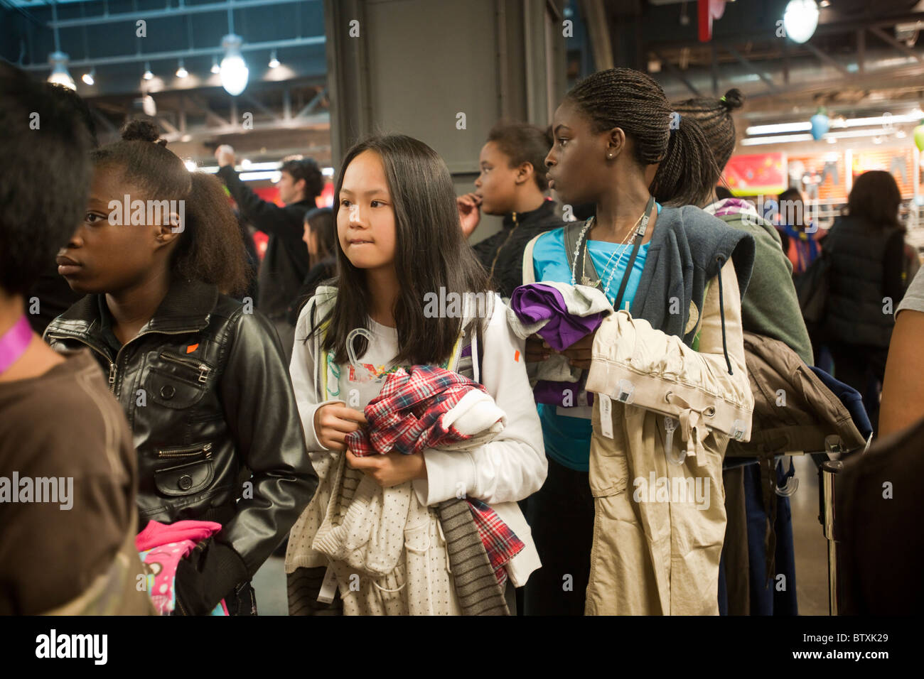 Truant female girl hi-res stock photography and images - Alamy