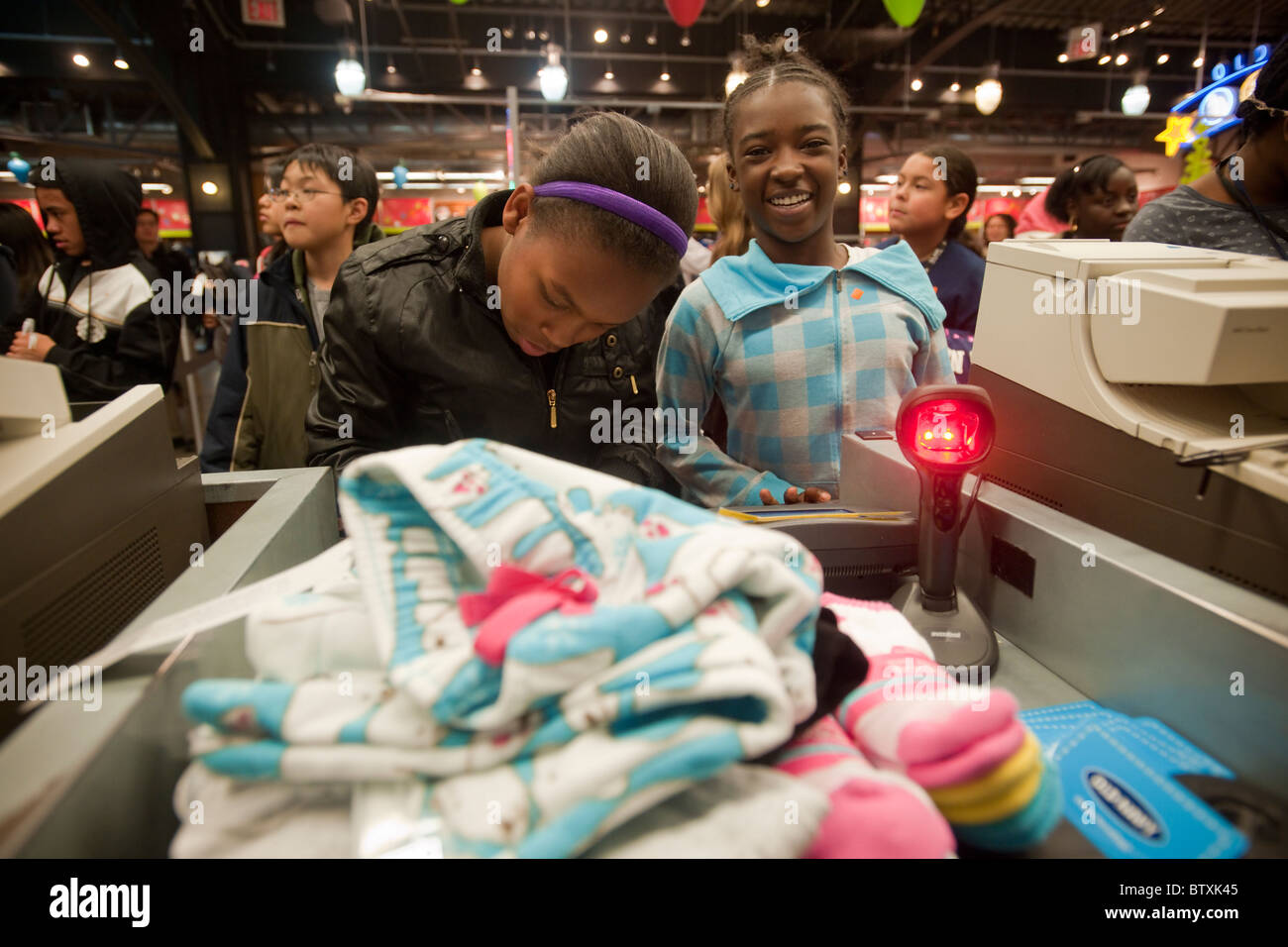 Truant female girl hi-res stock photography and images - Alamy