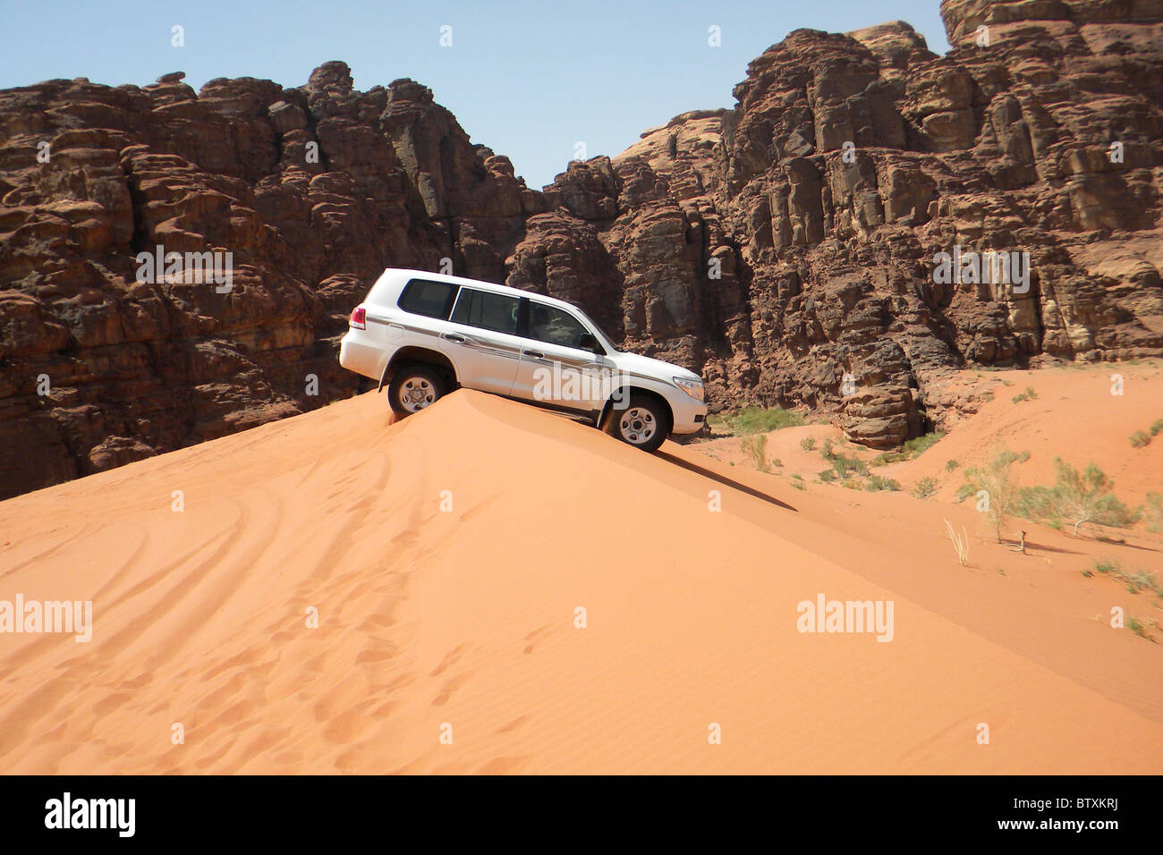 Dune bashing, Saudi Arabia Stock Photo - Alamy