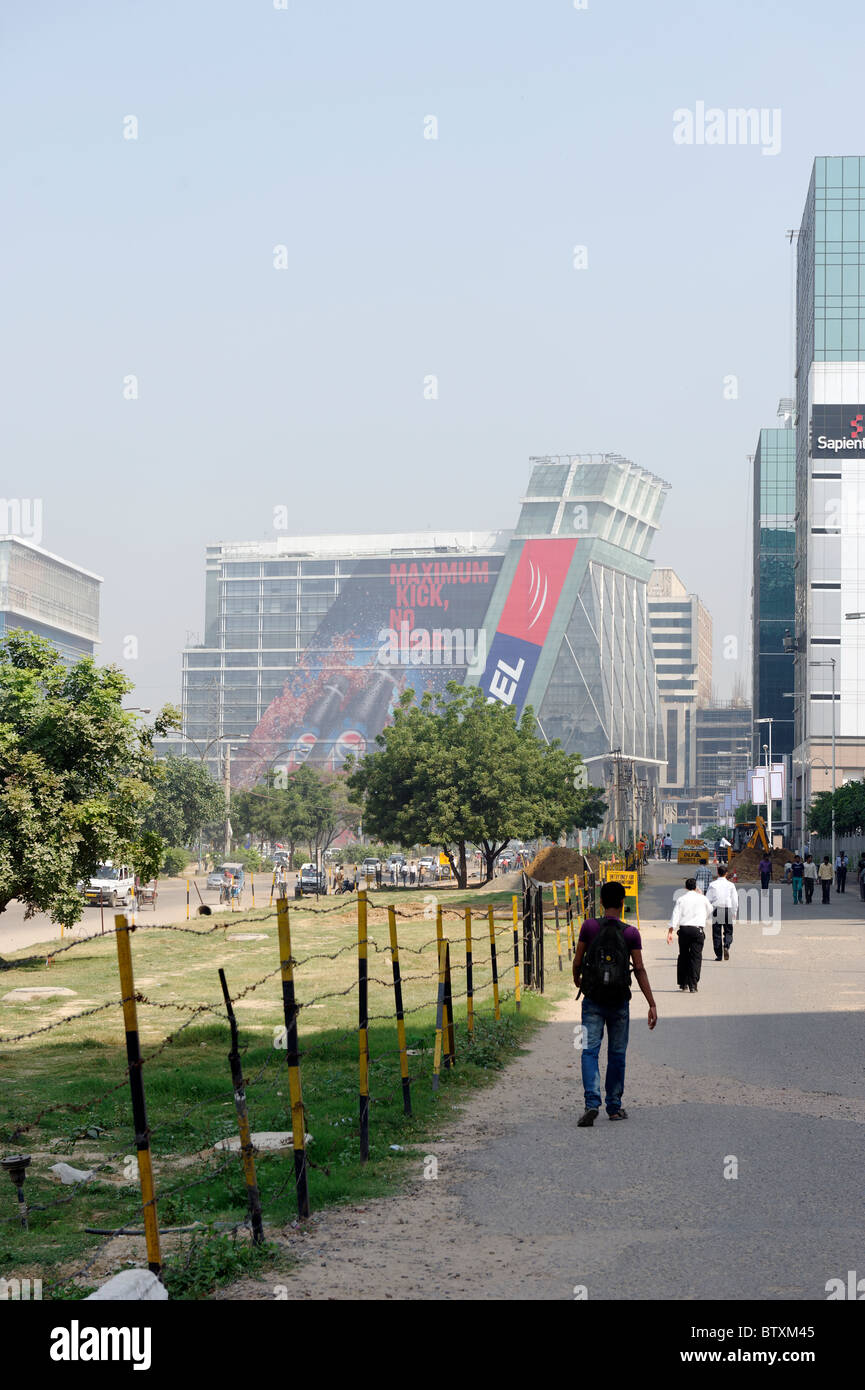 Gurgaon, the Technology City south of Delhi, India Stock Photo - Alamy
