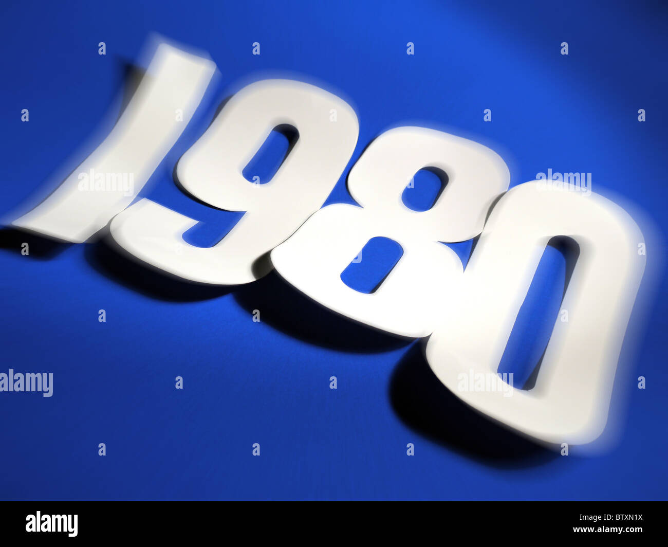 Decade numbers hi-res stock photography and images - Alamy
