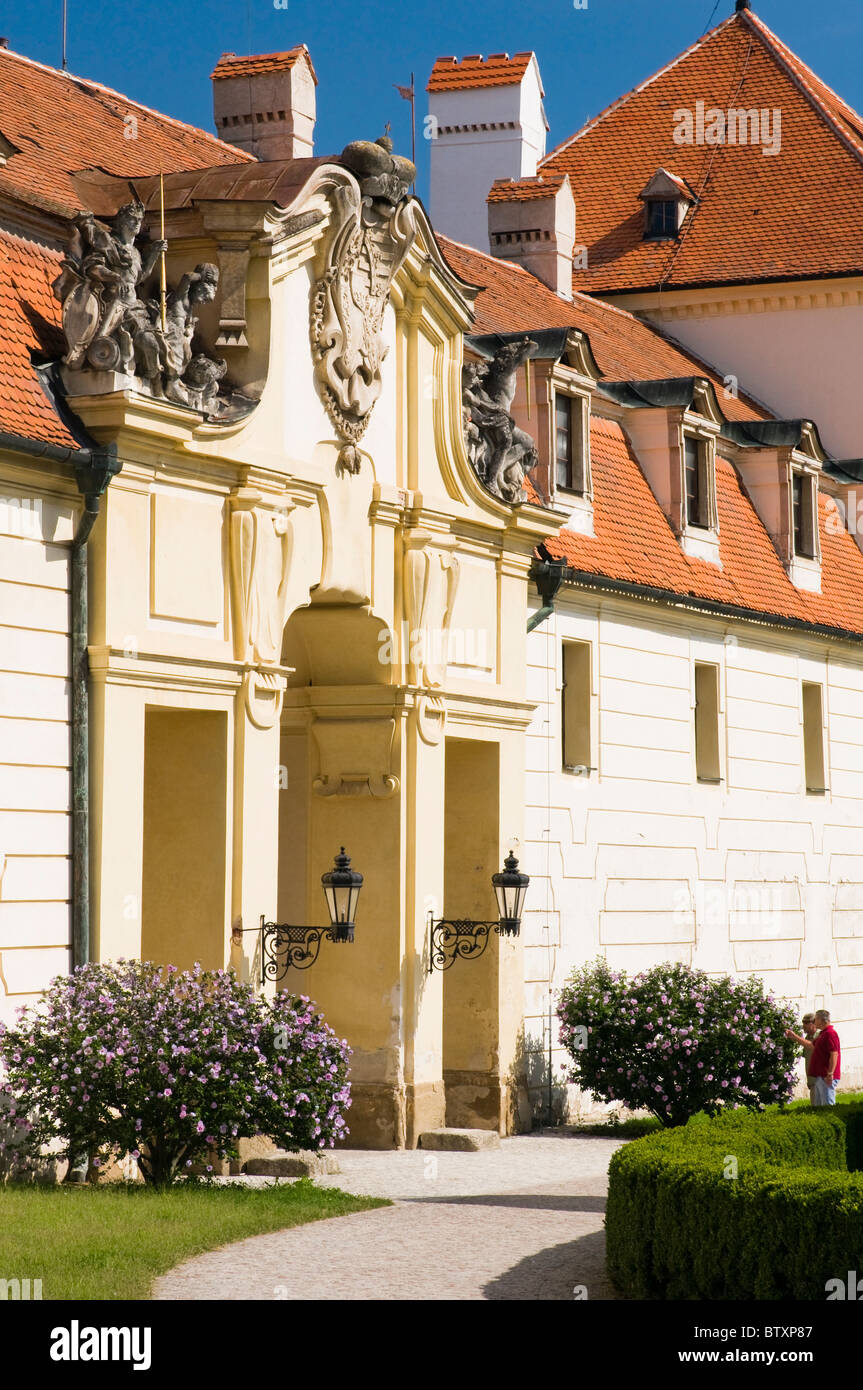 Valtice Castle, Czech Republic Stock Photo - Alamy