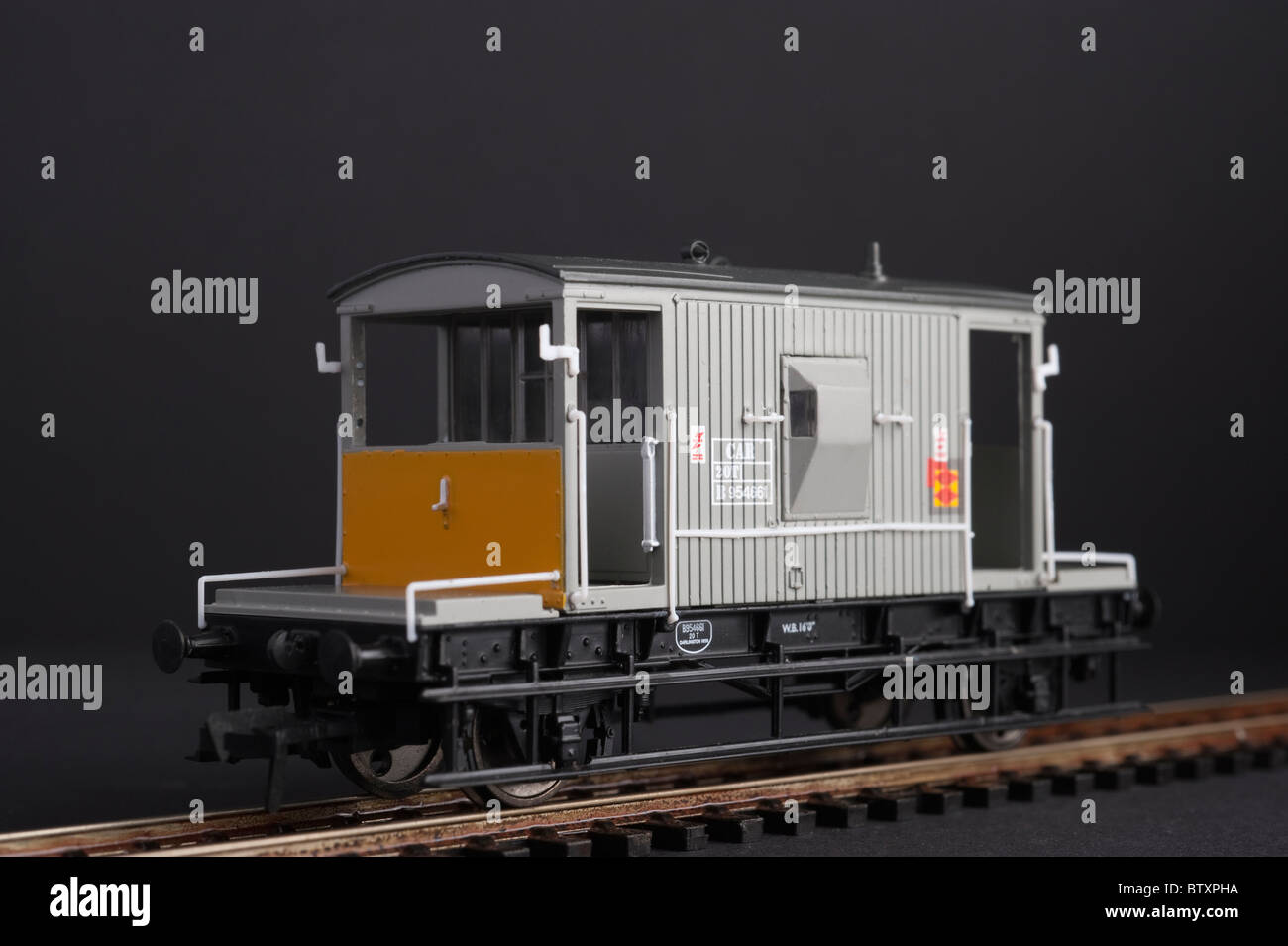 British Railways 20 Ton Brake Van Stock Photo - Alamy