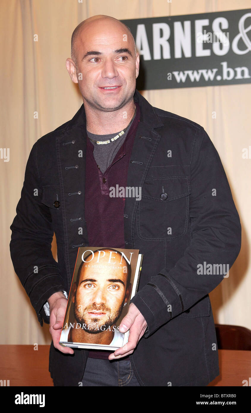 Open: An Autobiography by Andre Agassi Book Signing Stock Photo - Alamy