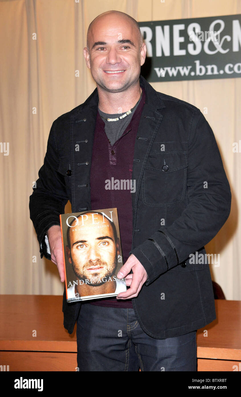 Open: An Autobiography by Andre Agassi Book Signing Stock Photo - Alamy