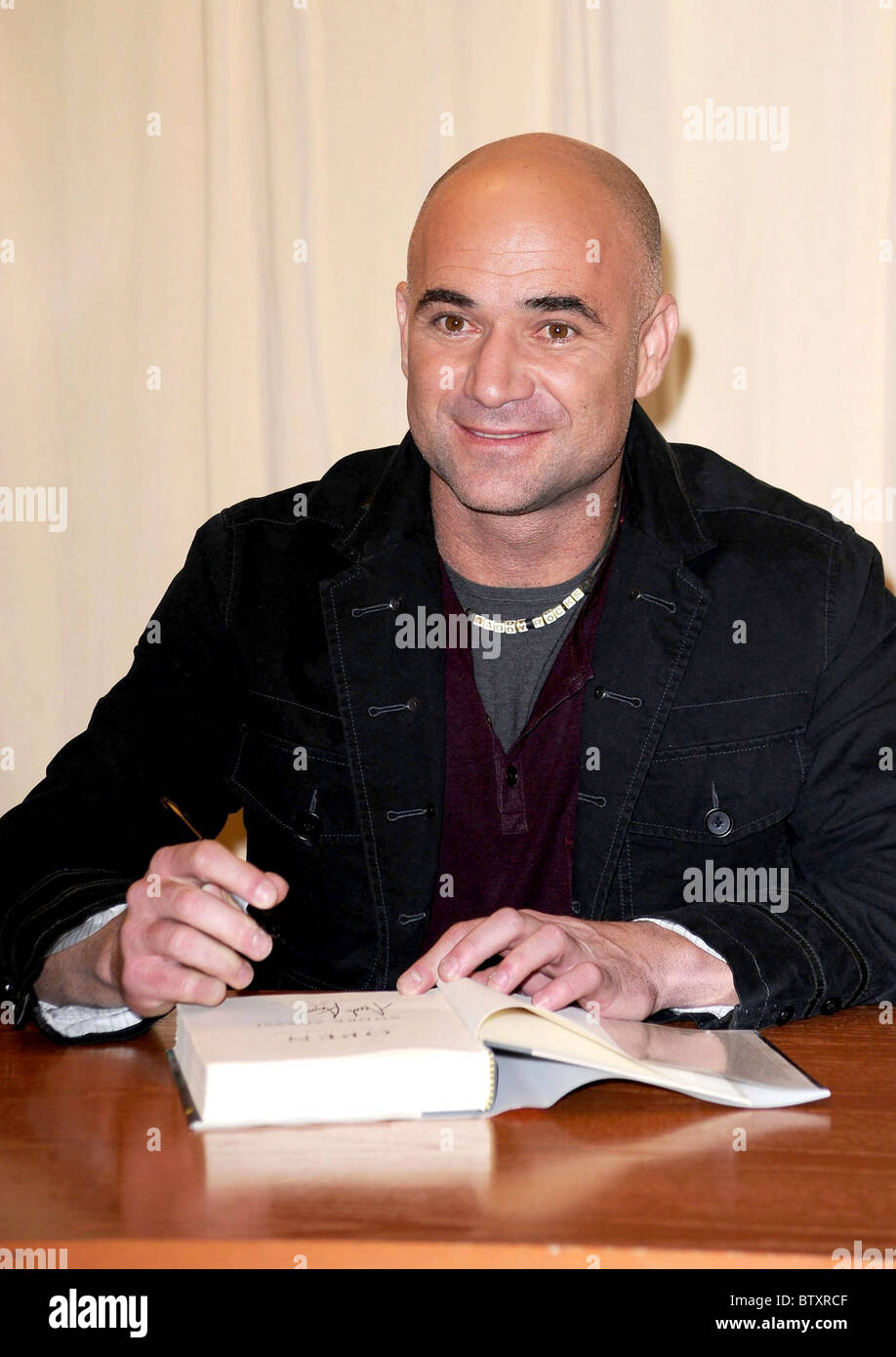 Open: An Autobiography by Andre Agassi Book Signing Stock Photo - Alamy