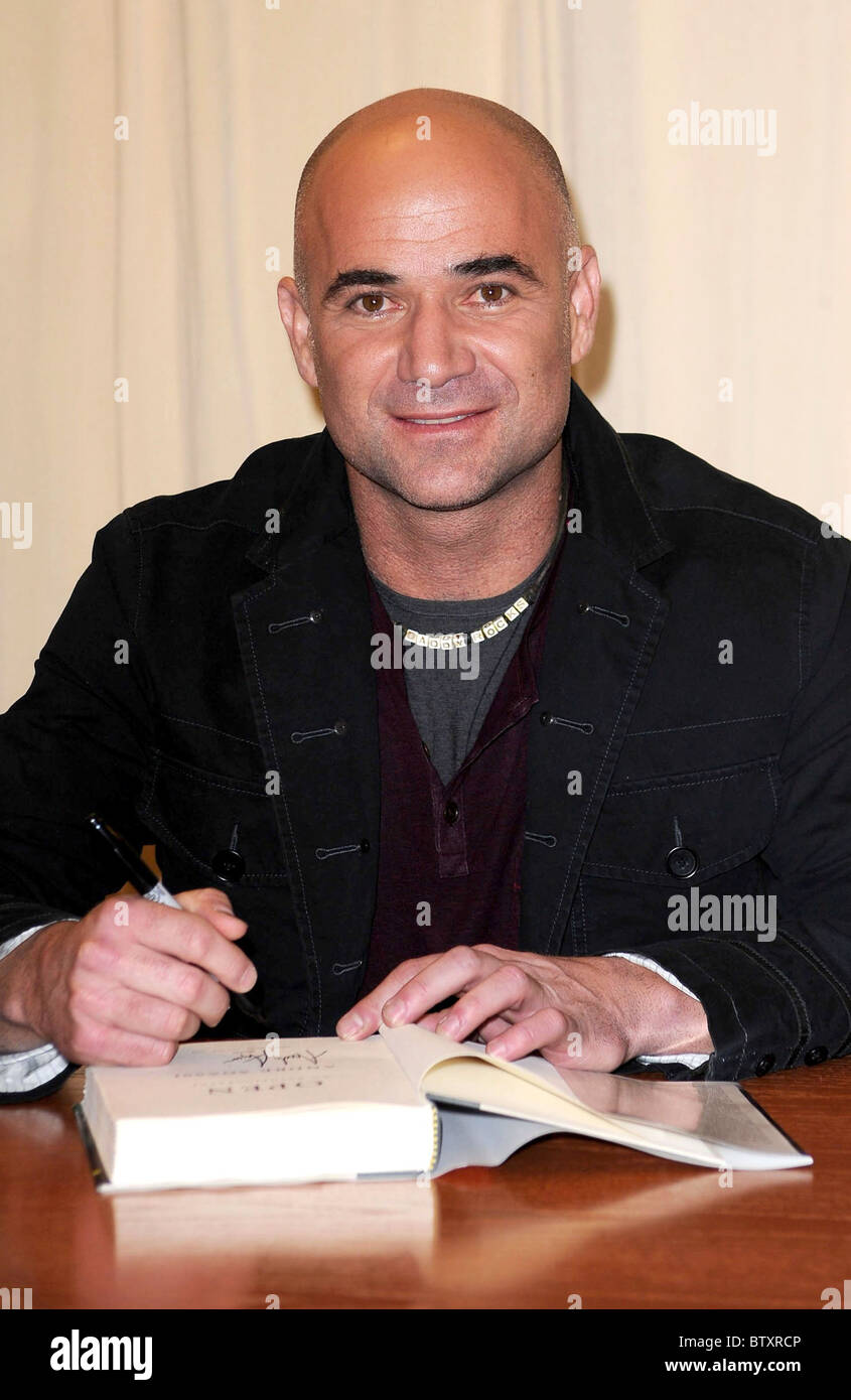 Open: An Autobiography by Andre Agassi Book Signing Stock Photo - Alamy