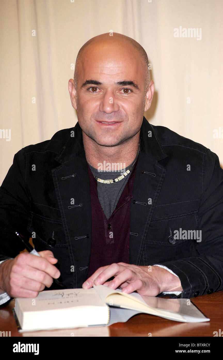 Open: An Autobiography by Andre Agassi Book Signing Stock Photo - Alamy