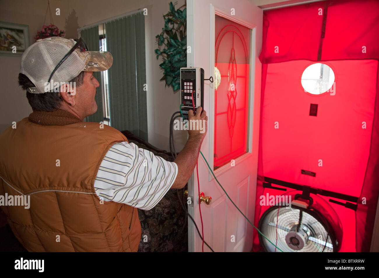 Veterans Group Does Weatherization for Low-Income Family Stock Photo ...