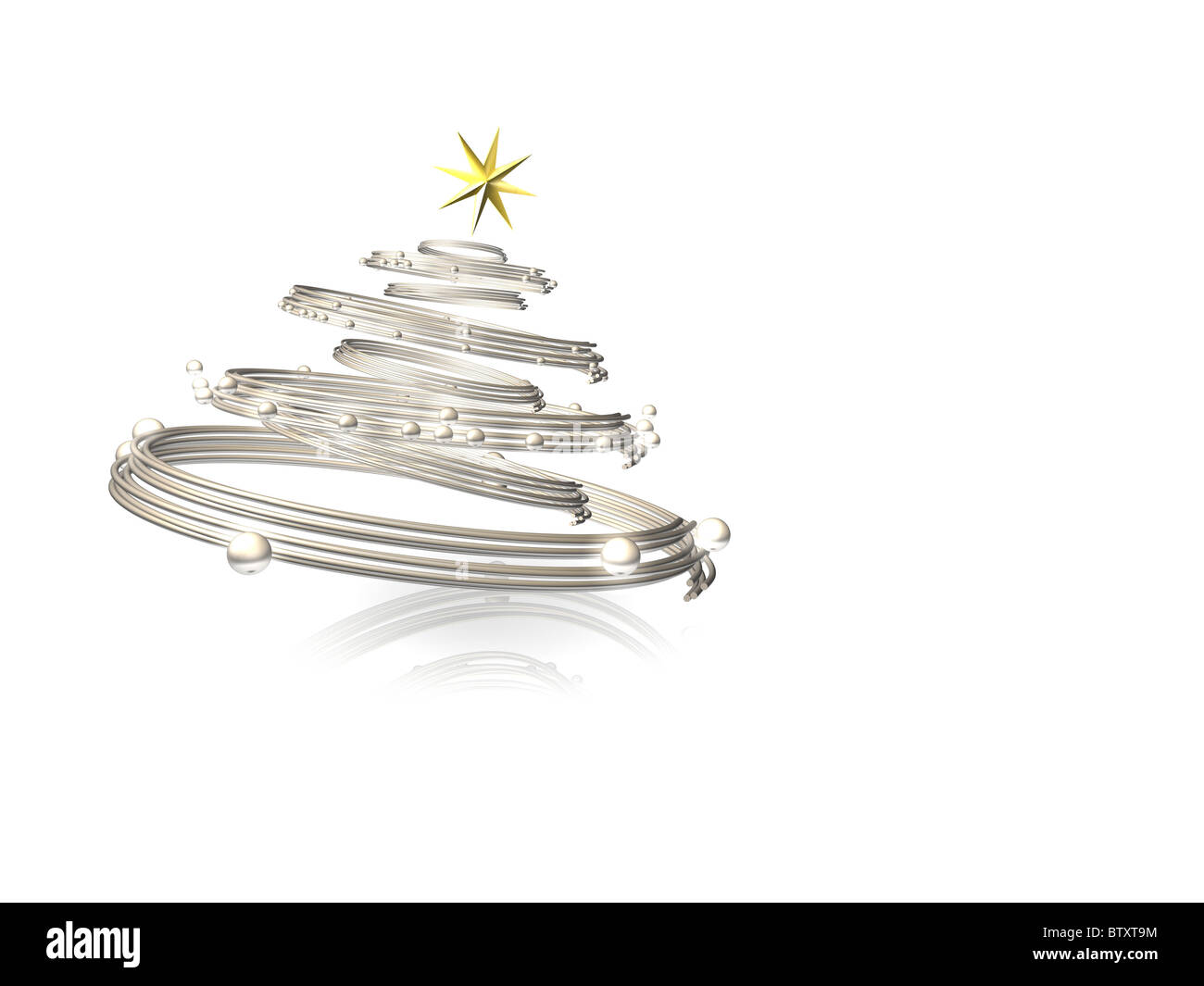 Chrome christmas tree hi-res stock photography and images - Alamy