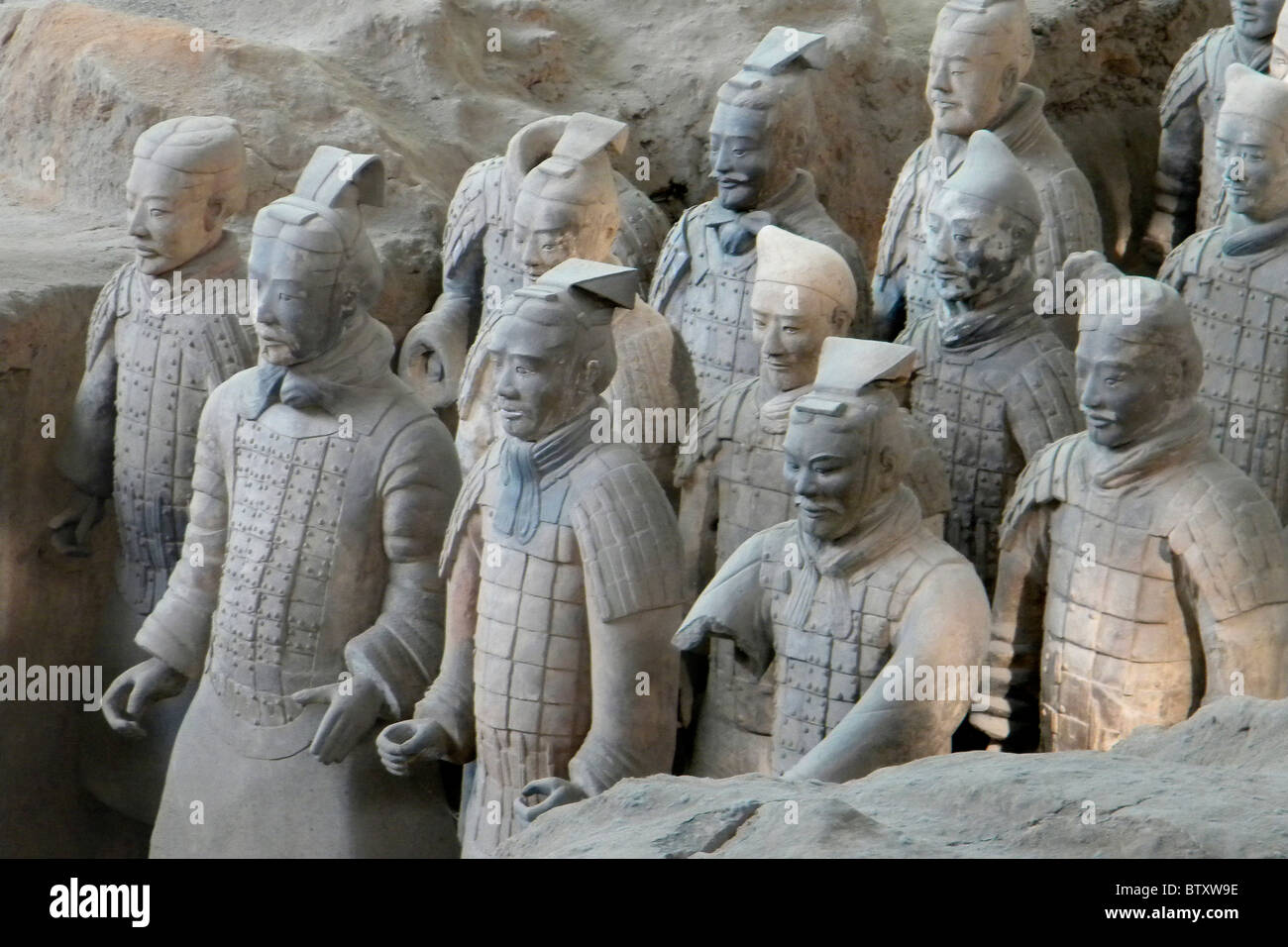 Terracotta army, Xi'an, China Stock Photo - Alamy