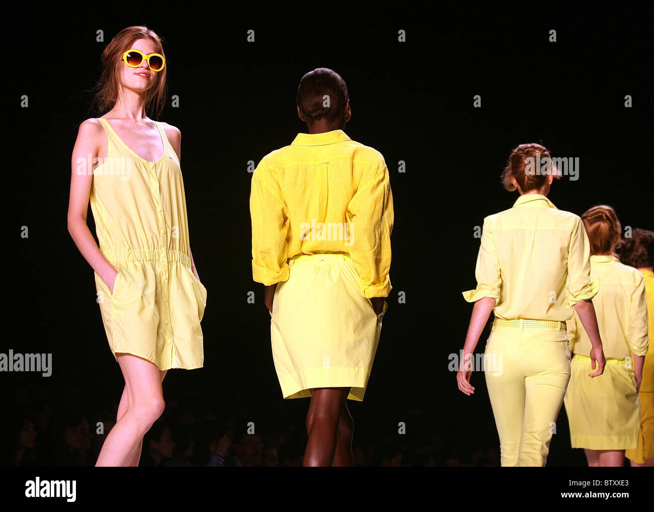 Lacoste Spring/Summer 2010 Fashion Show Stock Photo - Alamy