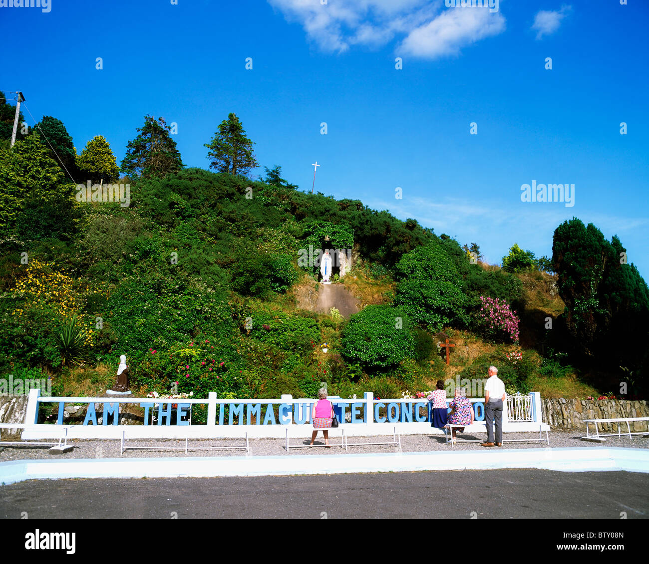 Ballinspittle, Co Cork, Ireland; Religious Shrine Stock Photo - Alamy