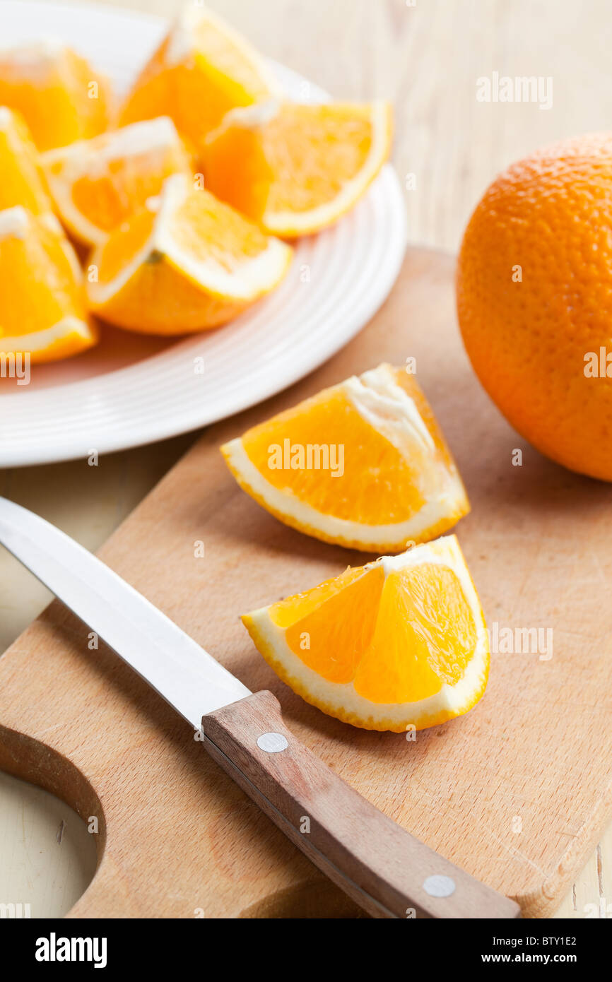 How to cut orange hi-res stock photography and images - Alamy