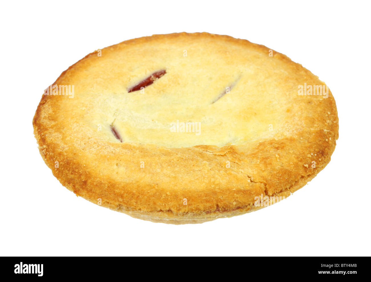 Small cherry pie Stock Photo - Alamy