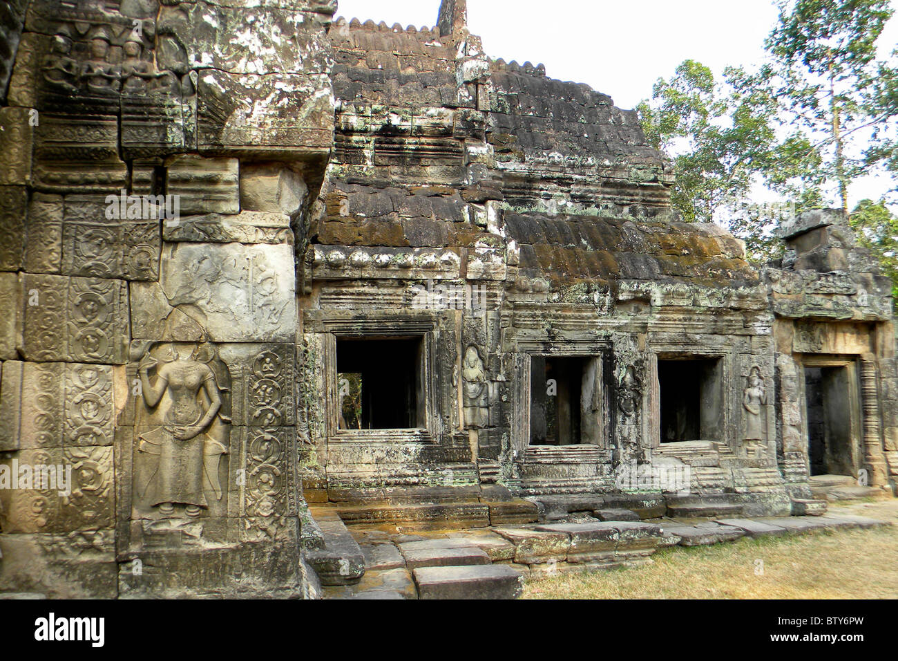 Monument in the jungle, Ta Prom, Angkor Vat, Cambodia Stock Photo - Alamy