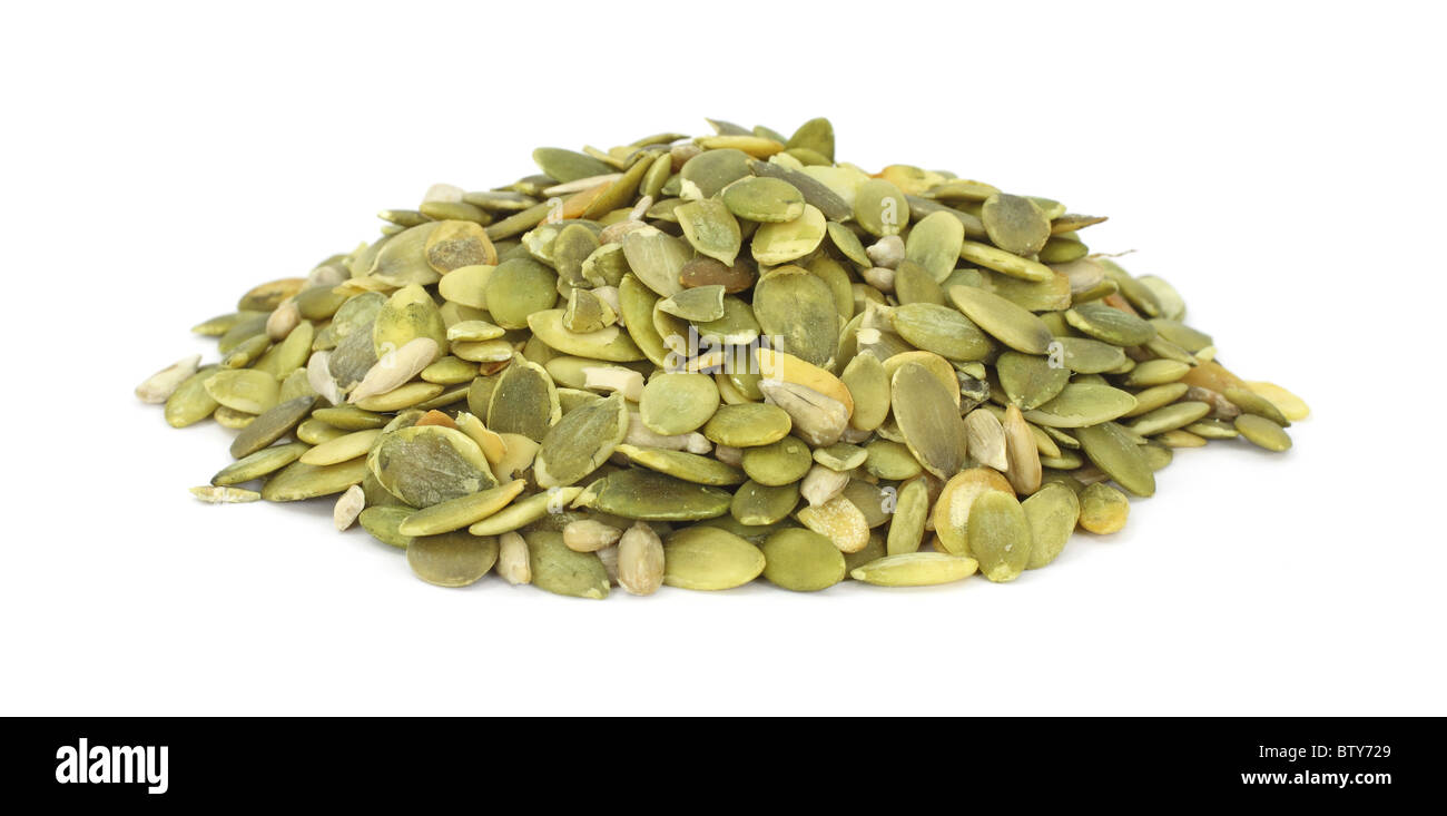 Raw pumpkin seeds Stock Photo - Alamy