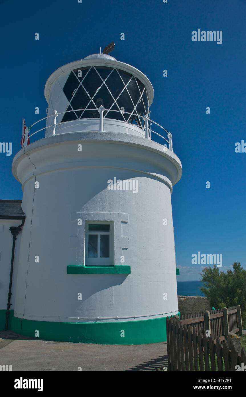 Anvil Point lighthouse tower Stock Photo - Alamy