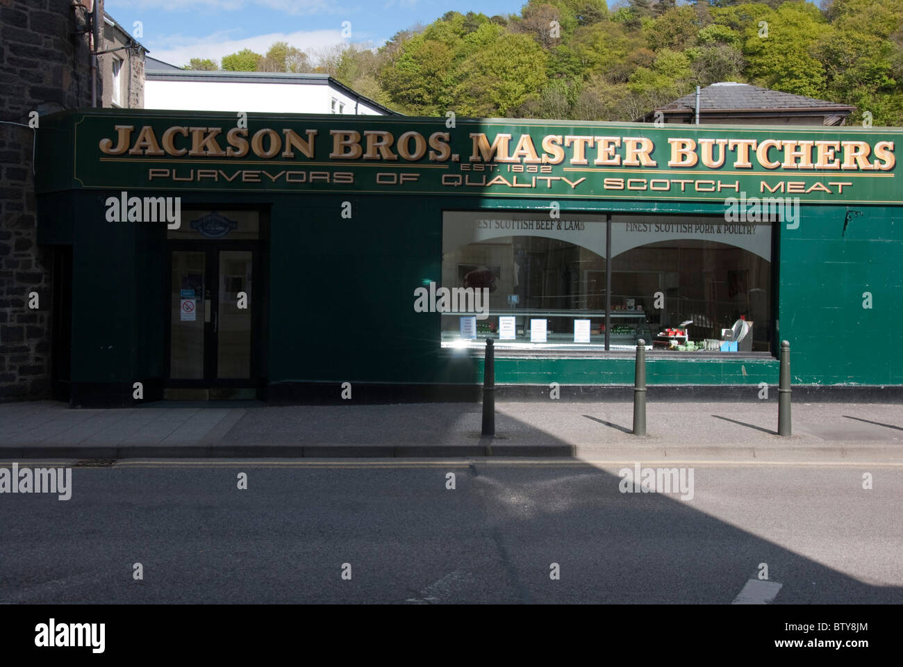 Jackson Brothers Master Butchers Shop Premises George Street Oban ...