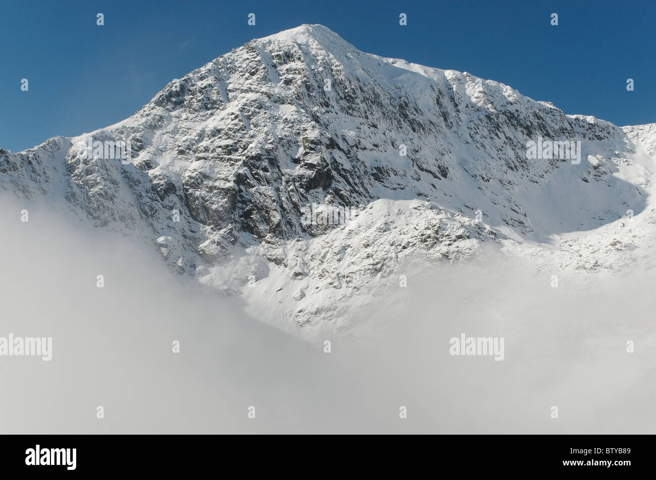 Trinity Face Of Snowdon Stock Photos & Trinity Face Of Snowdon Stock ...