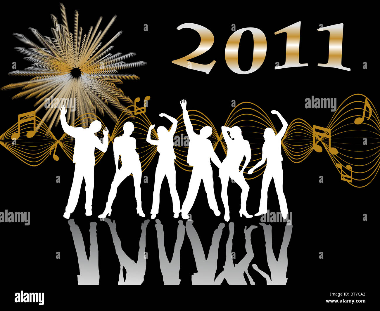 new years eve 2011 Stock Photo - Alamy