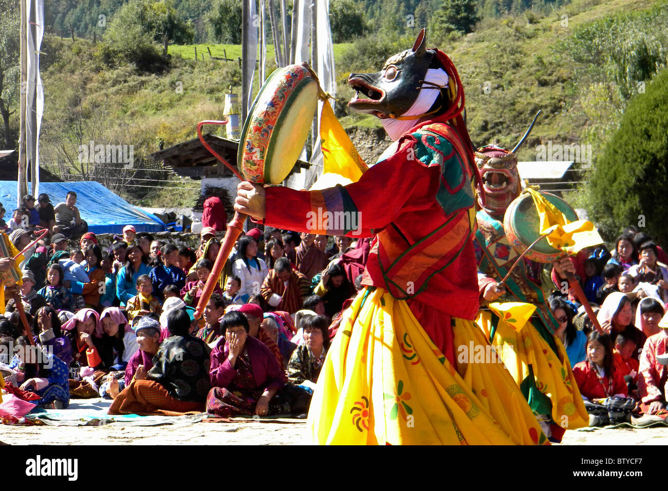 Jambay festival, Bhutan Stock Photo - Alamy