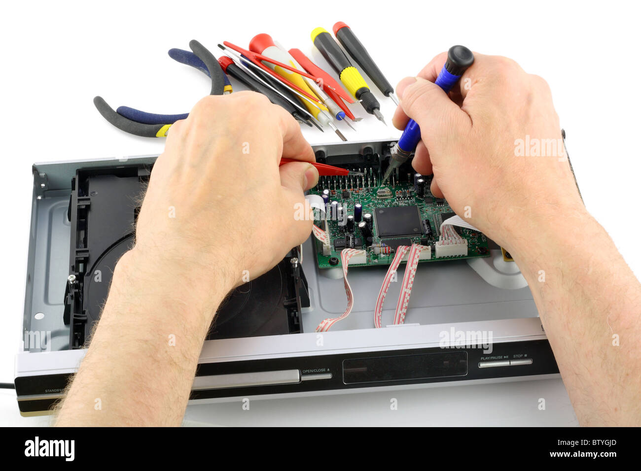 High tech repairing hi-res stock photography and images - Alamy