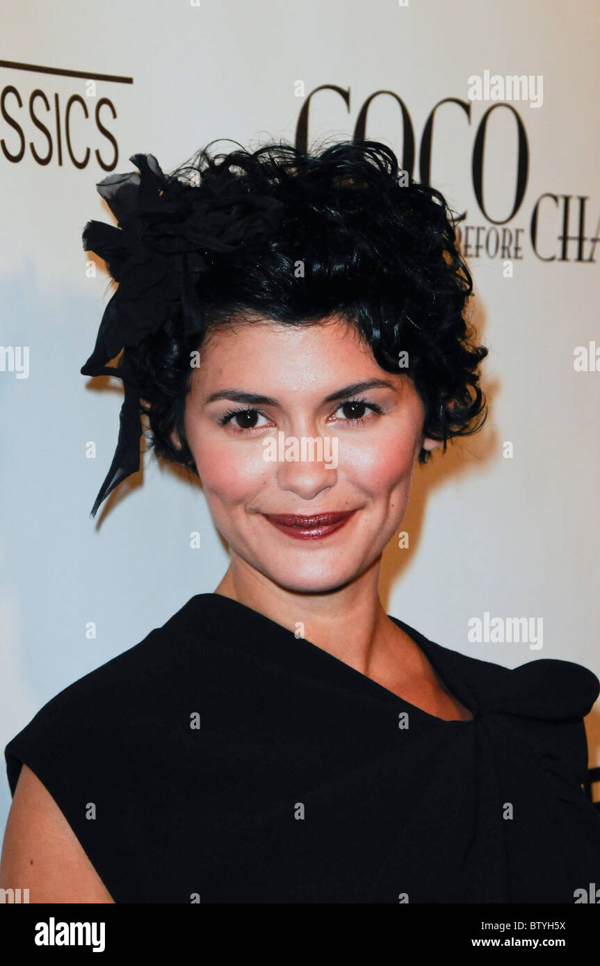 Audrey Tautou Chanel Stock Photos & Audrey Tautou Chanel Stock Images ...