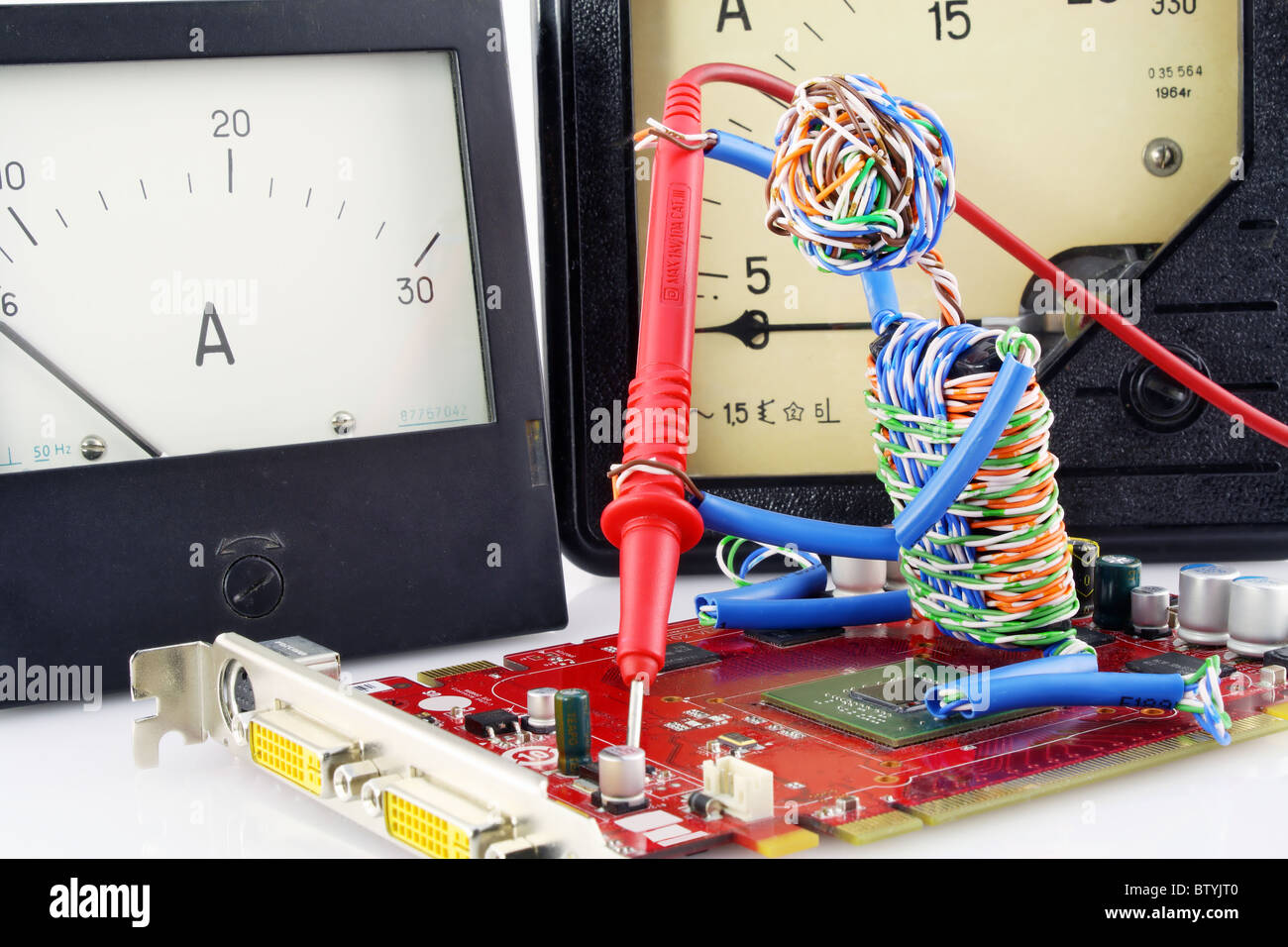 Electronics repair concept Stock Photo - Alamy