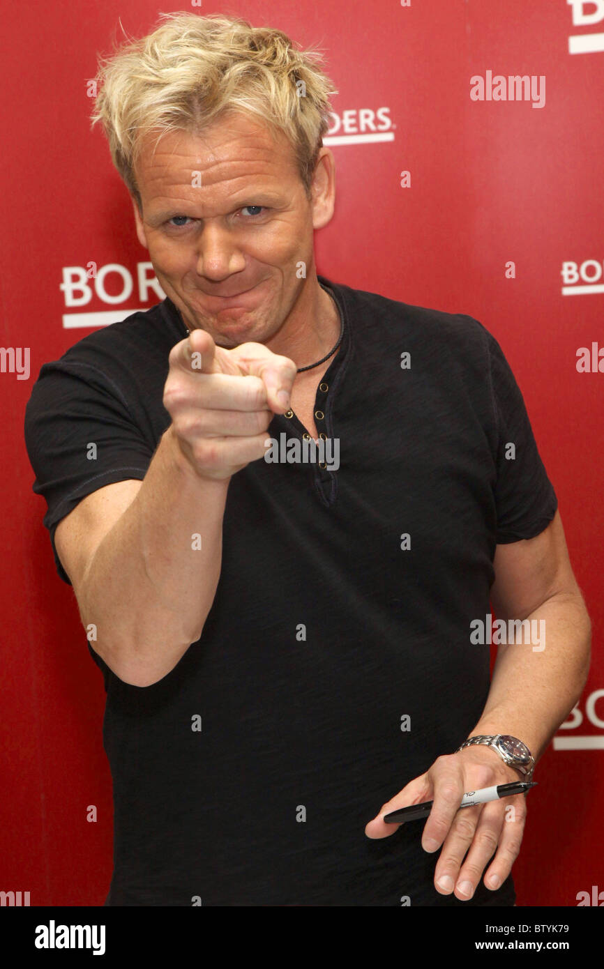 Gordon Ramsay Pointing Chef Gordon Ramsay Is Filming A New Reality