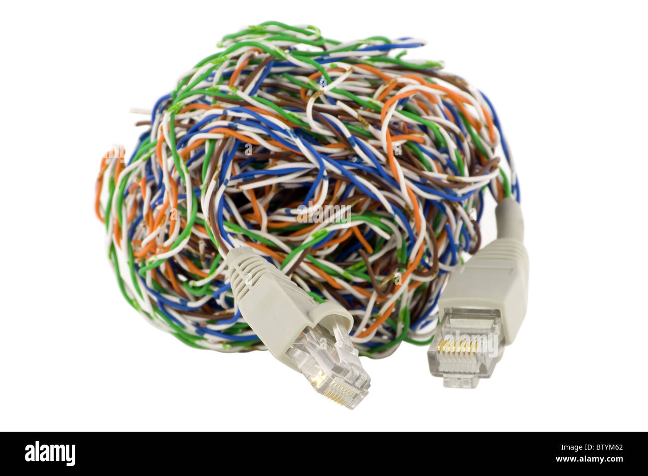 Digital network Cut Out Stock Images & Pictures - Alamy