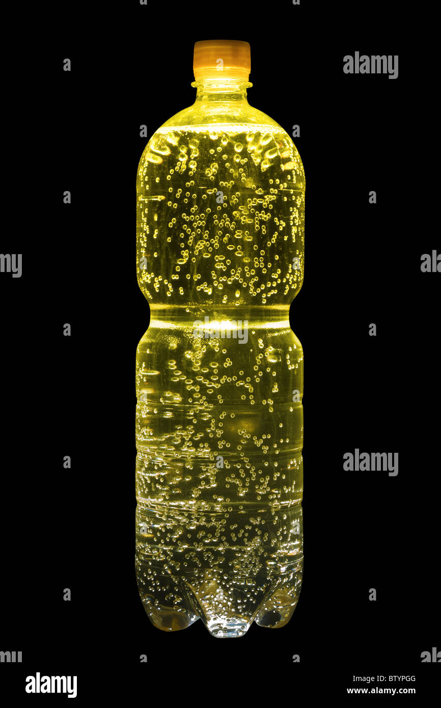 Gas vials in yellow lemonade Stock Photo - Alamy