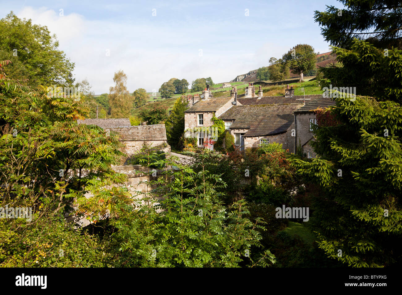 Hebden yorkshire river wharfe hi-res stock photography and images - Alamy