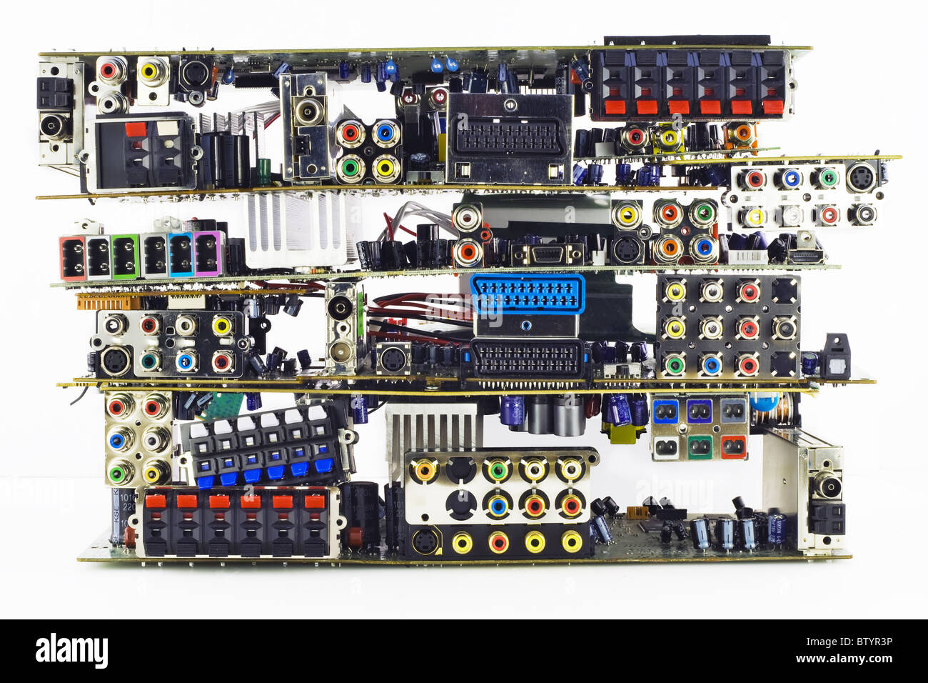 Electronic tech Cut Out Stock Images & Pictures - Alamy