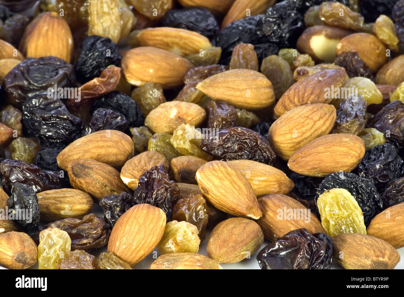 Raisin almond nut hi-res stock photography and images - Alamy