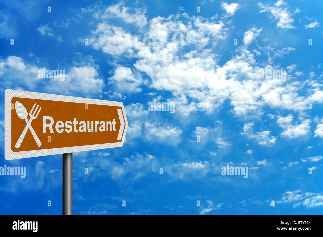 Signpost to the cafeteria hi-res stock photography and images - Alamy