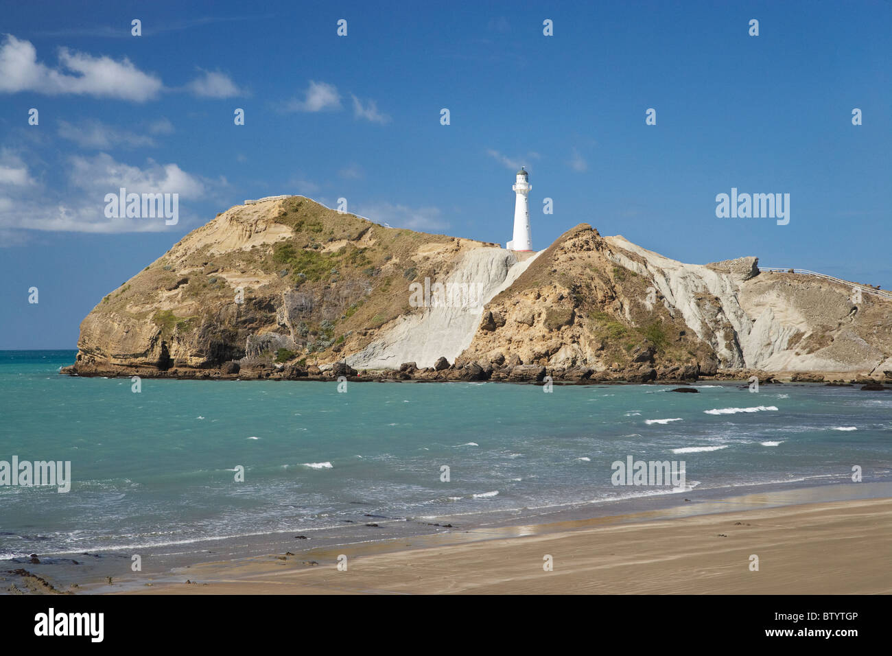 Castle Point Lighthouse, Castlepoint, Wairarapa, North Island, New ...
