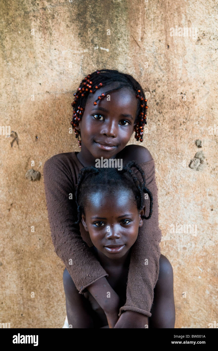 Beautiful Burkinabè girls Stock Photo - Alamy