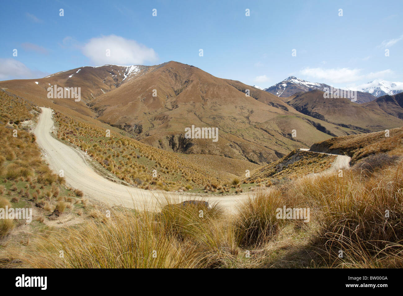 Danseys Pass Road, Otago, South Island, New Zealand Stock Photo - Alamy