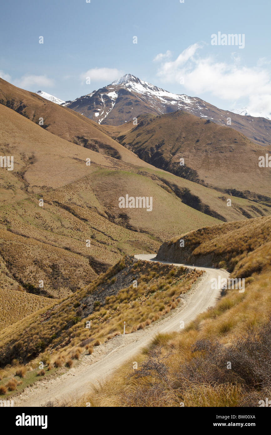 Danseys Pass Road, Otago, South Island, New Zealand Stock Photo - Alamy