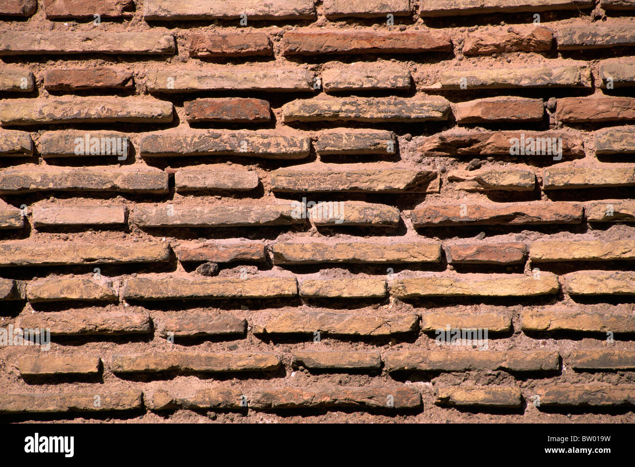 Ancient roman red brick pattern hi-res stock photography and images - Alamy