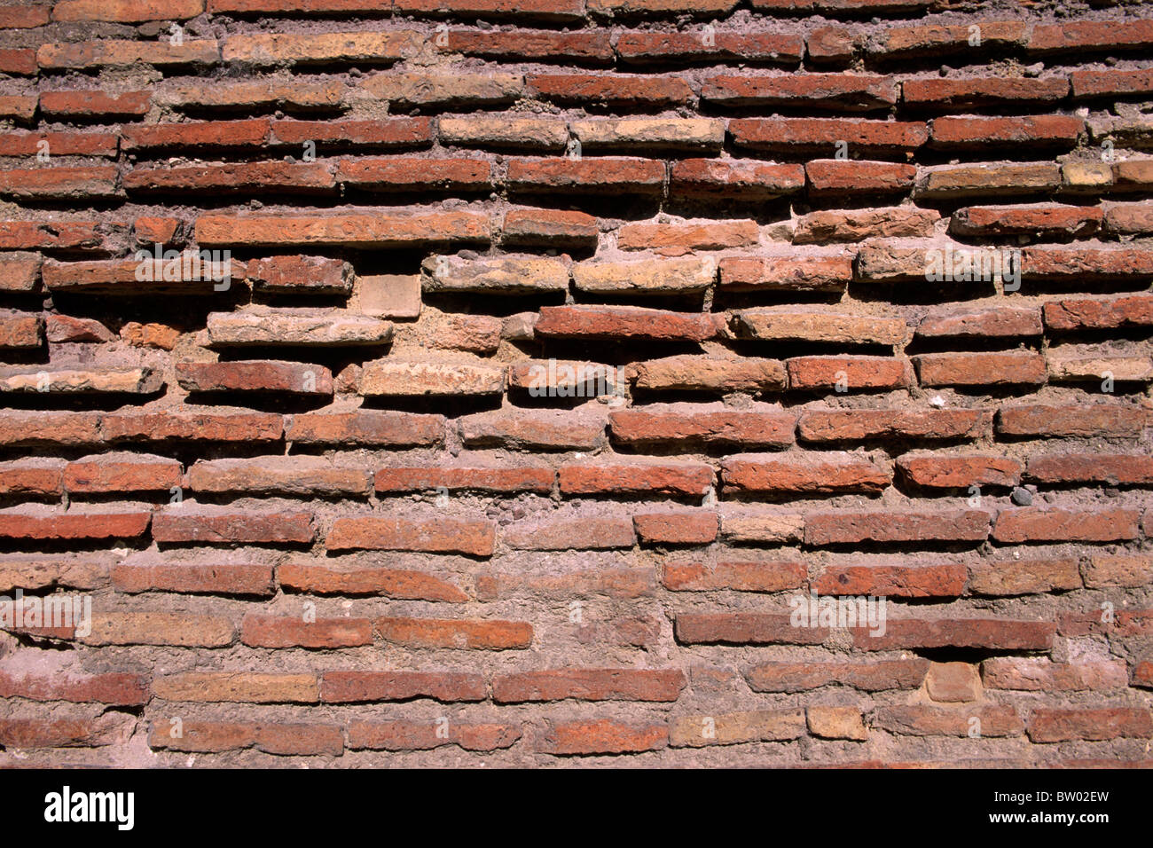 Italy, Rome, Aurelian Walls, bricks wall close up Stock Photo - Alamy