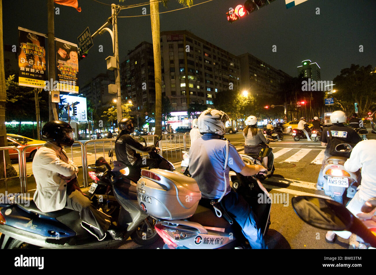 Taipei traffic jam hi-res stock photography and images - Alamy