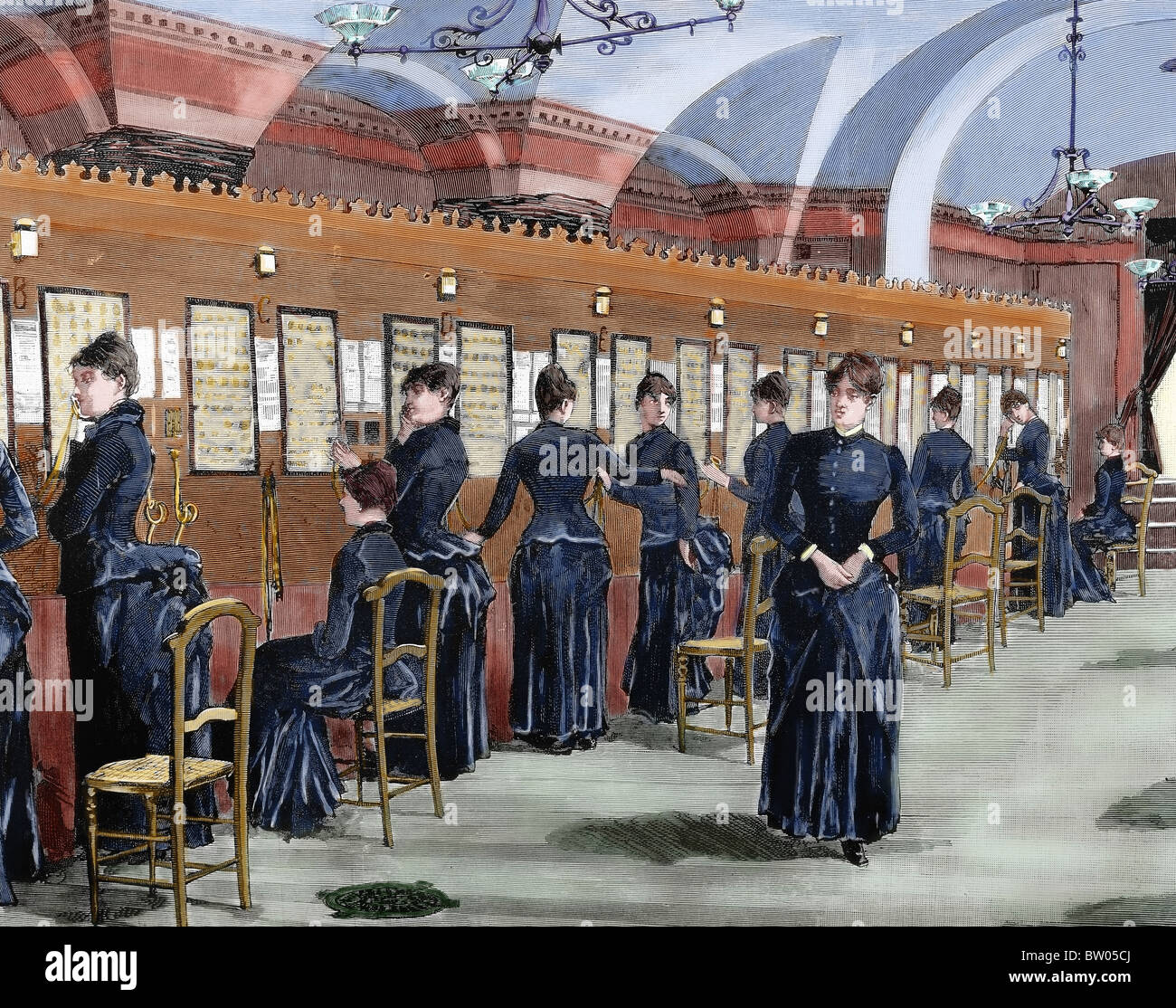 Telephone central office hi-res stock photography and images - Alamy