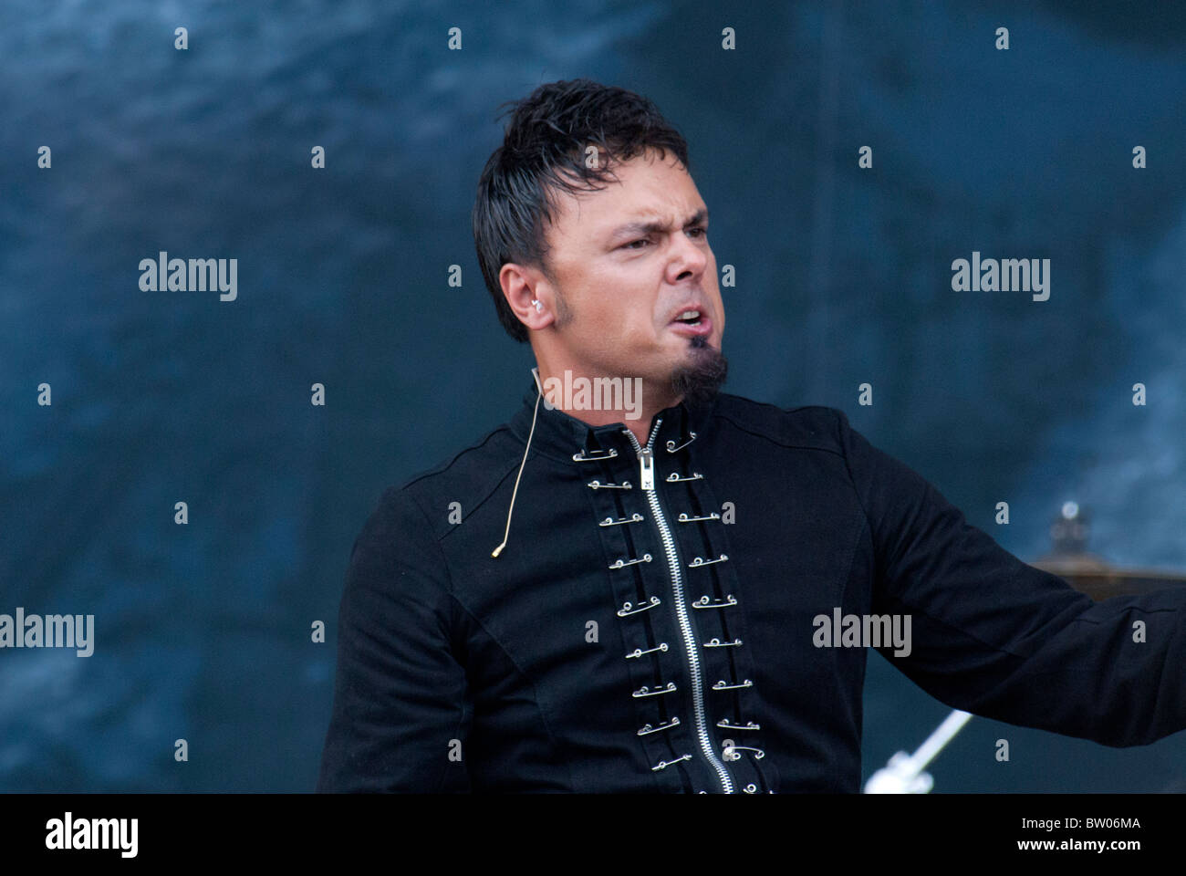Kamelot band playing live Stock Photo - Alamy